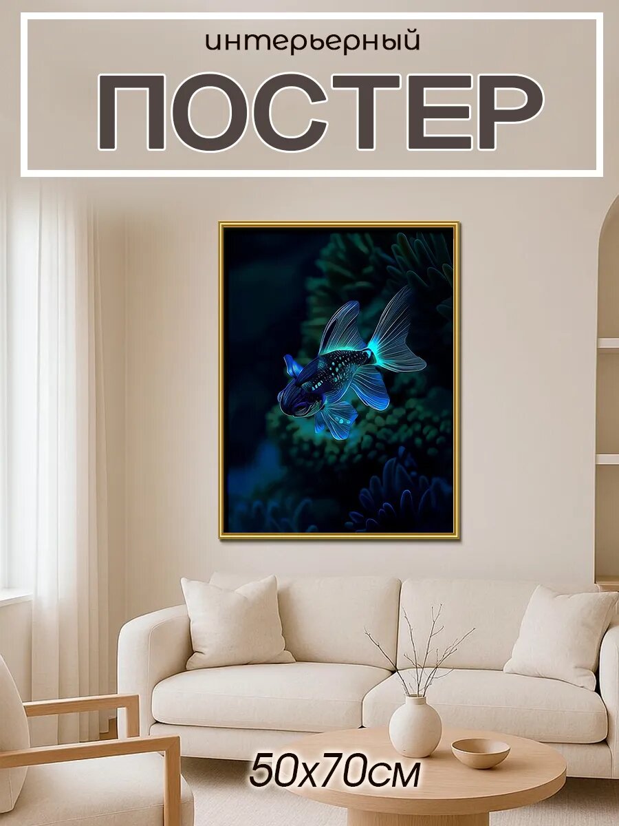 Постер на стену интерьерный, постер 50х70