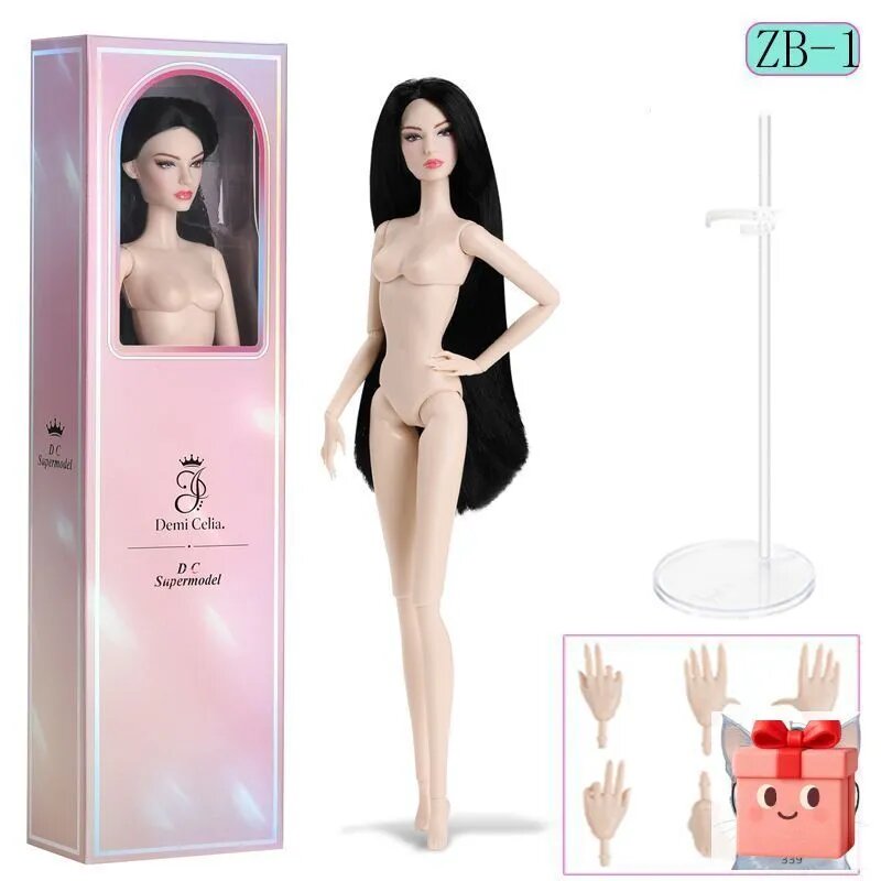 Мода 32 см 12 дюймов Супермодель 1/6 BJD Кукла FR