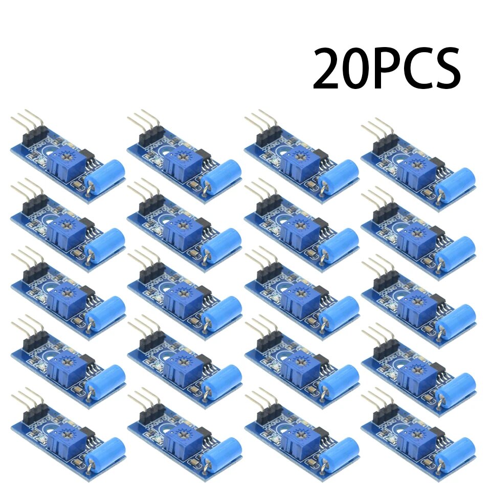 20шт Датчик вибрации SW-420, Цвет: 20PCS