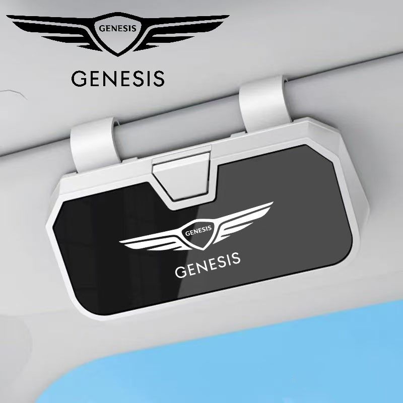 Автомобильный держатель Genesis для очков из ABS пластика, белый, 1 упаковка