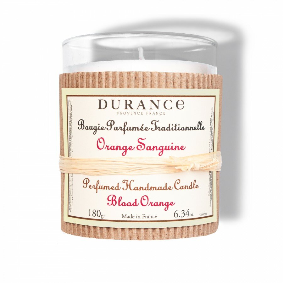 Ароматическая свеча Blood Orange Durance Красный апельсин, 180 г