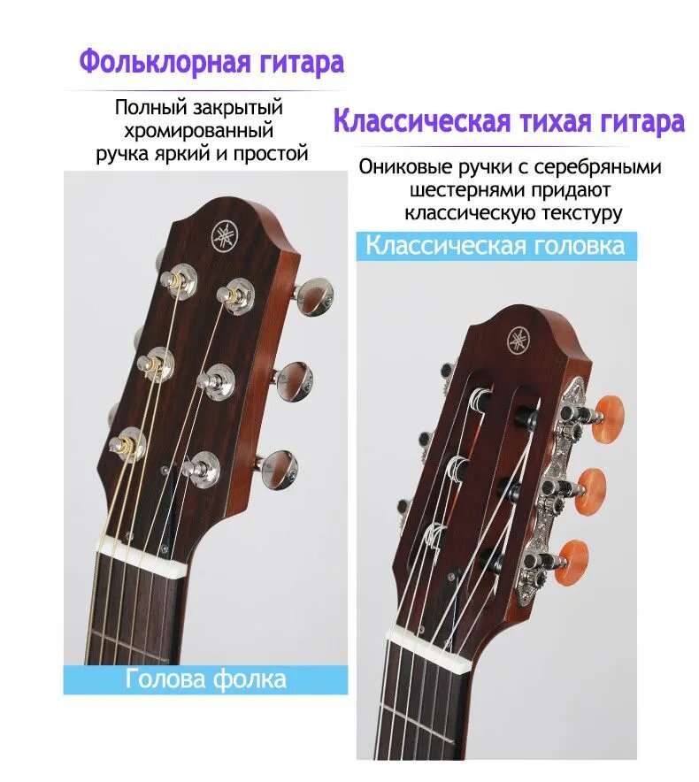Акустическая гитара yamaha — фото 1
