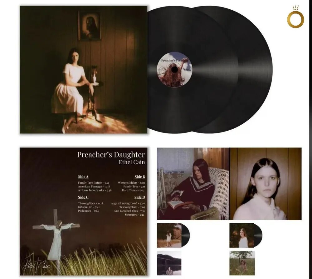 Музыкальный диск Ethel Cain "Preacher's Daughter" на виниле 2LP, импортное издание из ЕС, 2025 год — фото 1