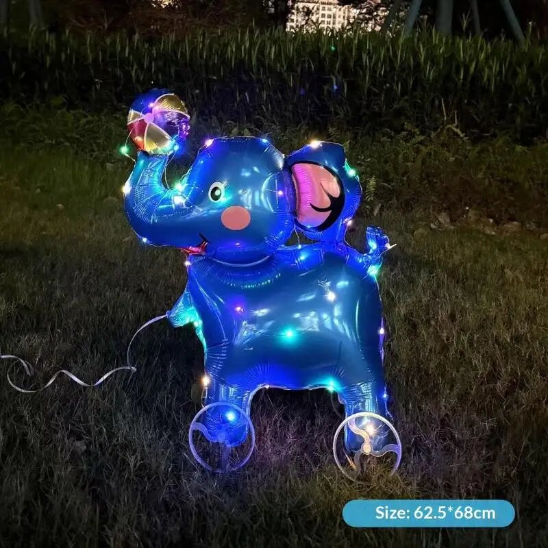 Шарик-слон с LED подсветкой, A21