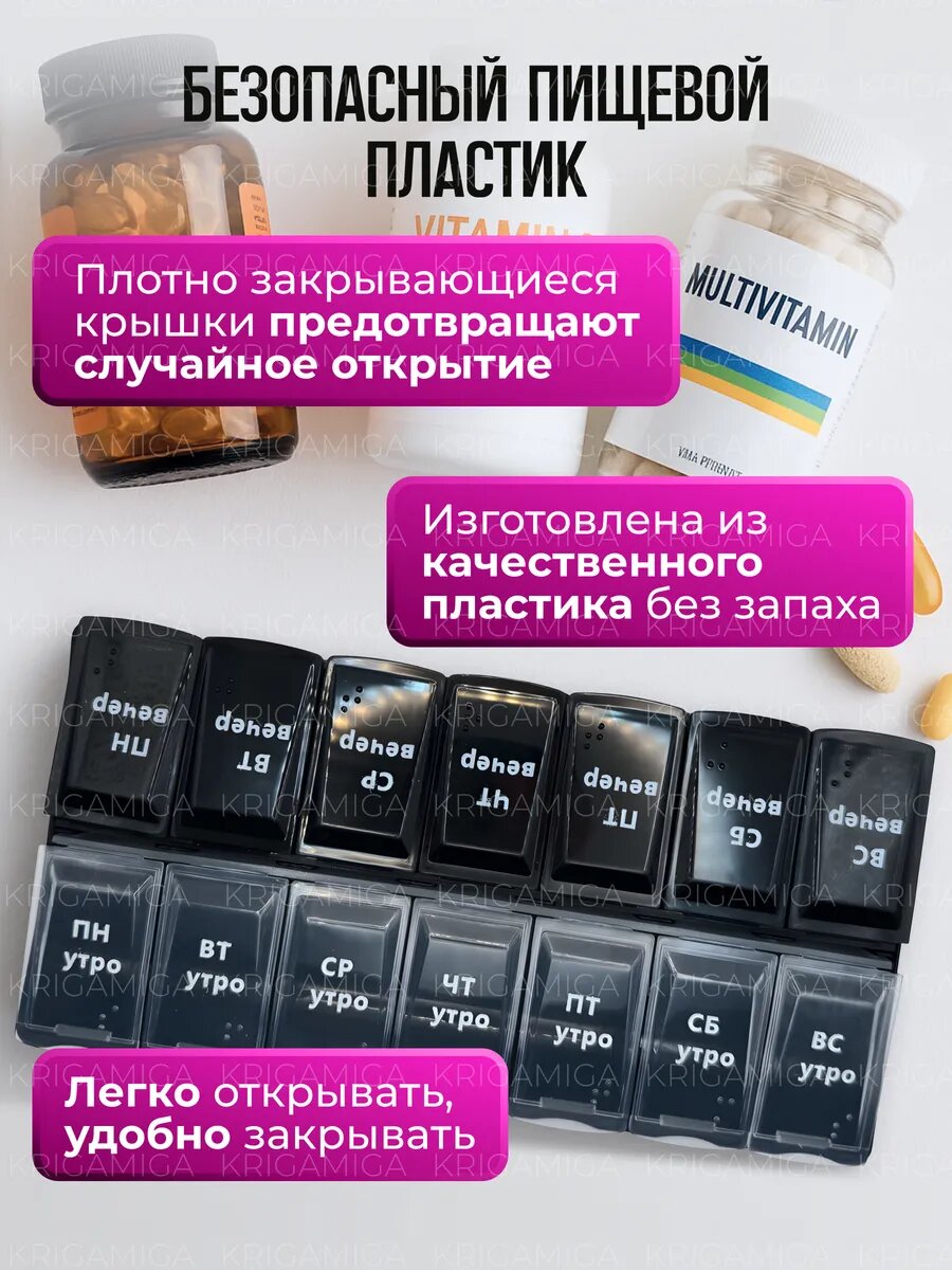 Таблетница на неделю — фото 1
