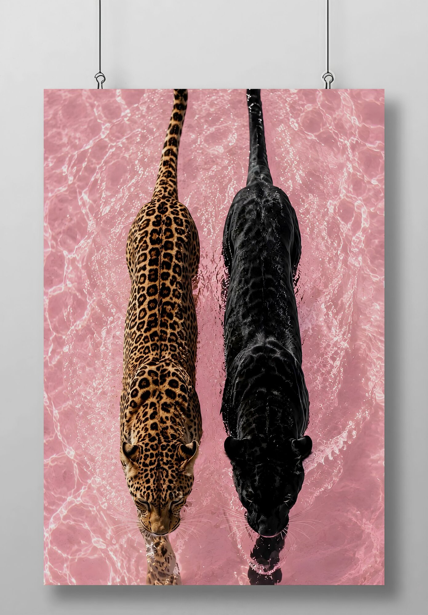 Постер/Плакат Леопард Гламур (Leopard Glamour)