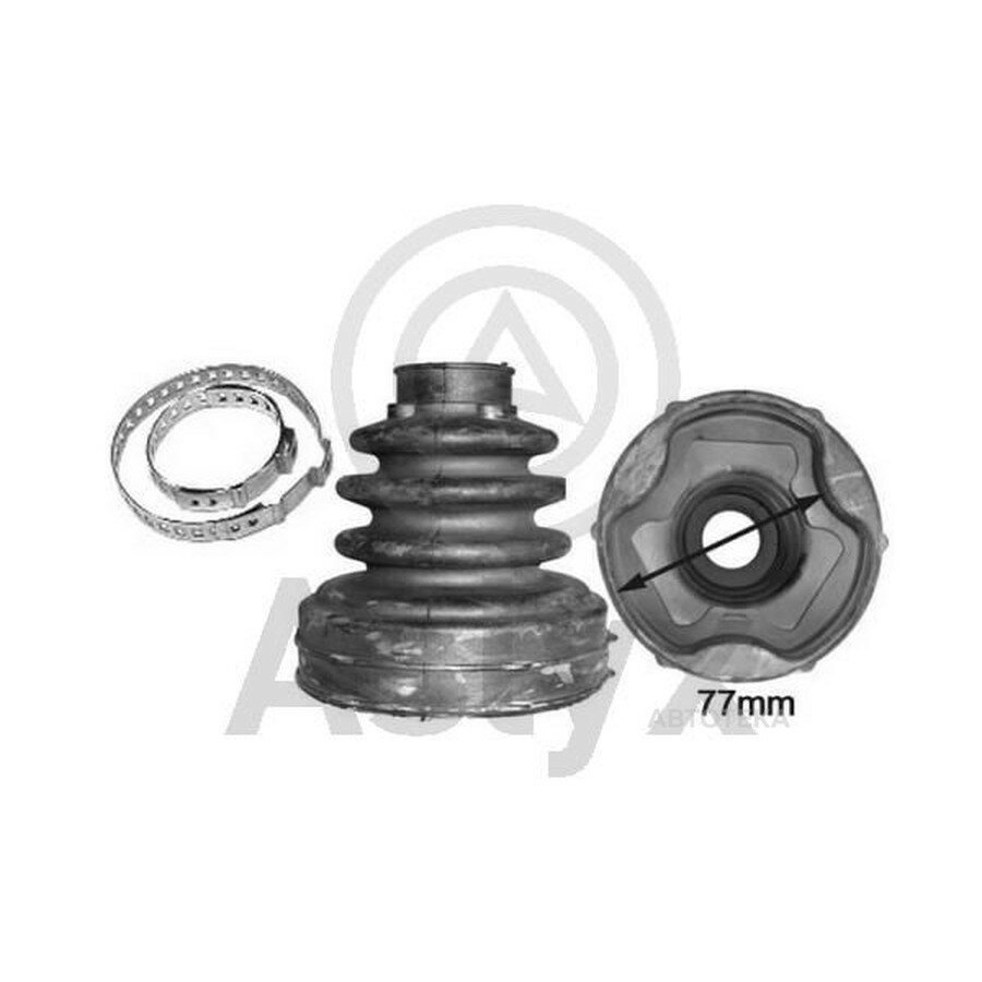 Пыльник шруса FORD GALAXY II/MONDEO IV/S-MAX 1.8TDCI-2.0TDCI 06- внутр. пер. ASLYX AS501334