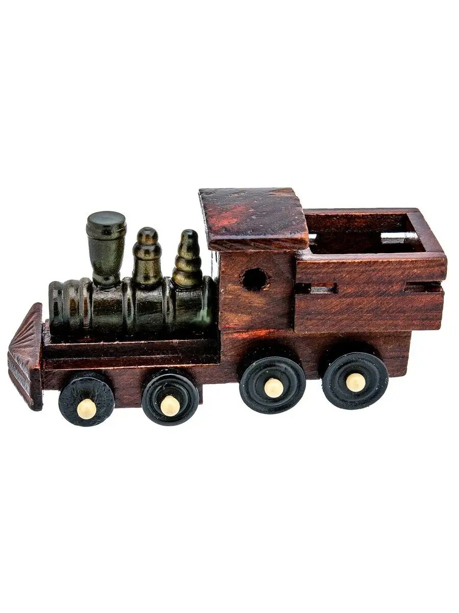 Деревянная игрушка "Паровоз"