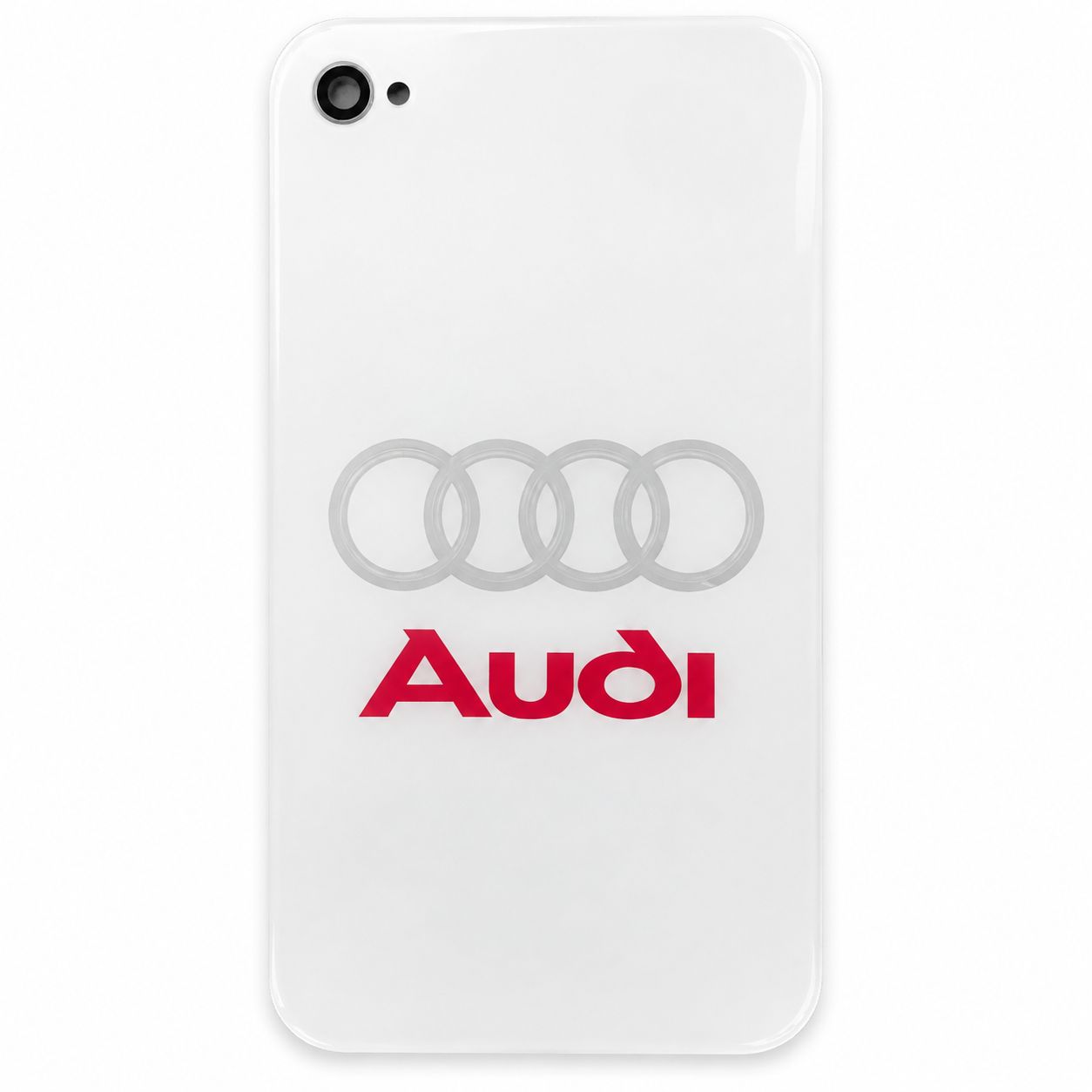 Задняя крышка корпуса для смартфона Apple iPhone 4 A1332, дизайн Audi