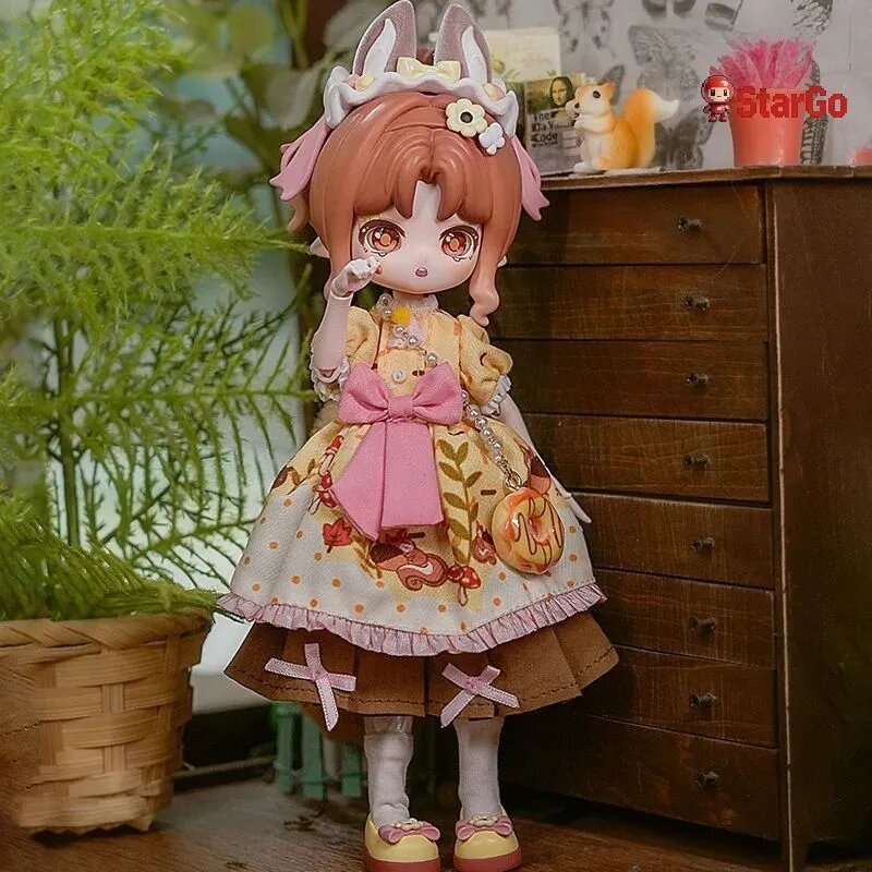 Кукла BJD 1/12 шарнирная Come4free Minty Fantasy Forest Series блайнд-бокс/Фигурка сюрприз/аниме с одеждой и аксессуарами-Suisui