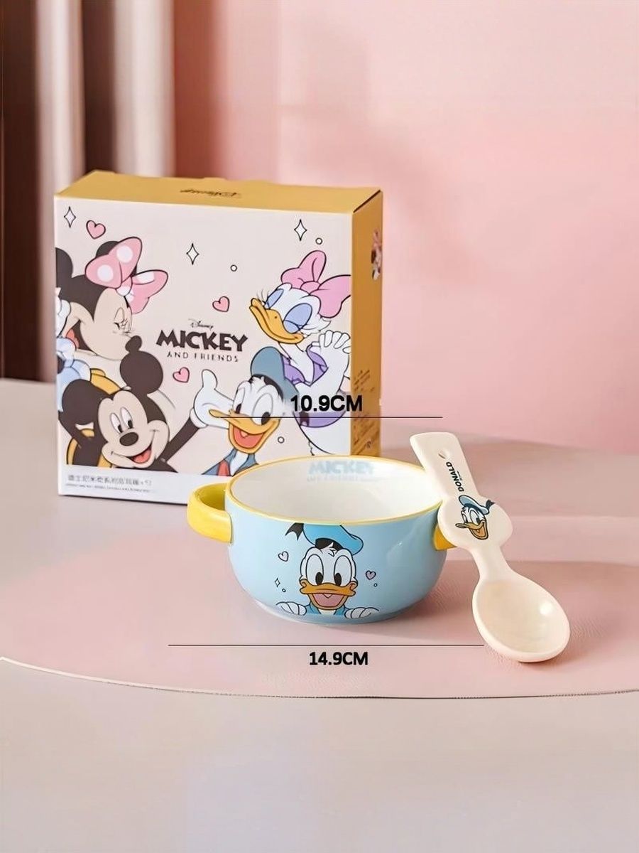 Disney Набор столовых приборов посуда для супа детская 2 предм. голубой