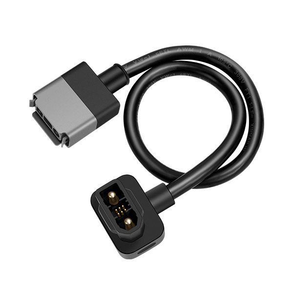 Кабель EcoFlow BKW-DELTA, для PowerStream, длина 0,4м, черный