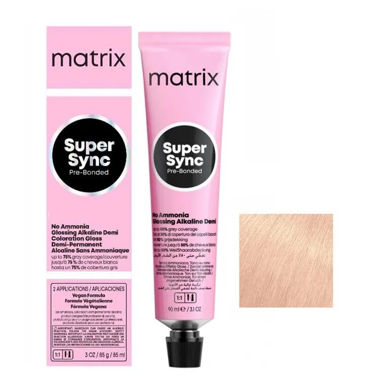 Matrix Краска для волос Super Sync Pre-Bonded 9GV 90 мл 90 мл