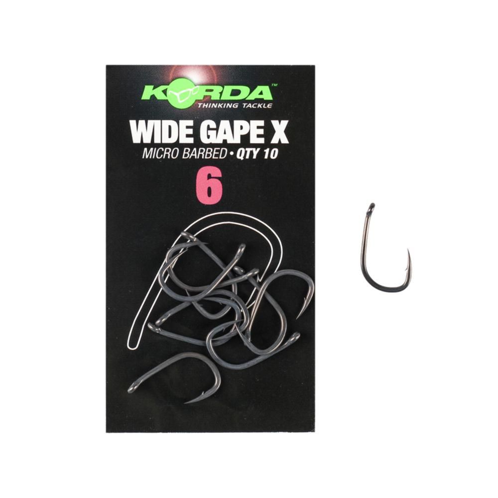 Korda Крючок Korda Wide Gape X - размер 6