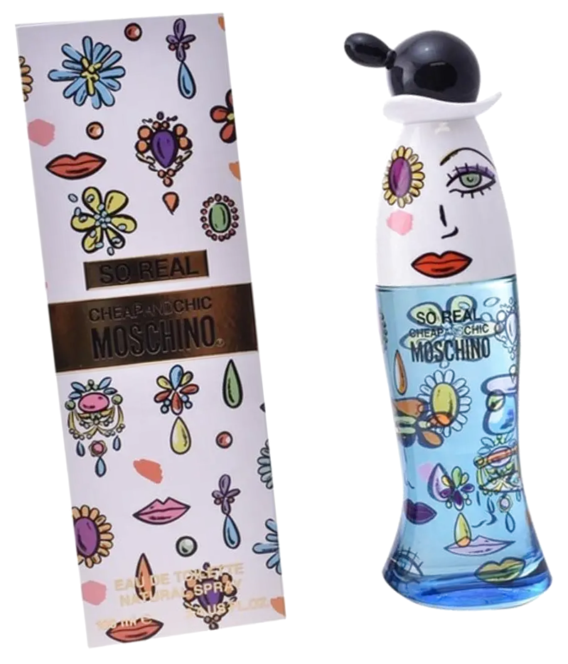 Москино Со Реал Чип Энд Чик туалетная вода 100 мл женская - Moschino So Real Cheap Chic