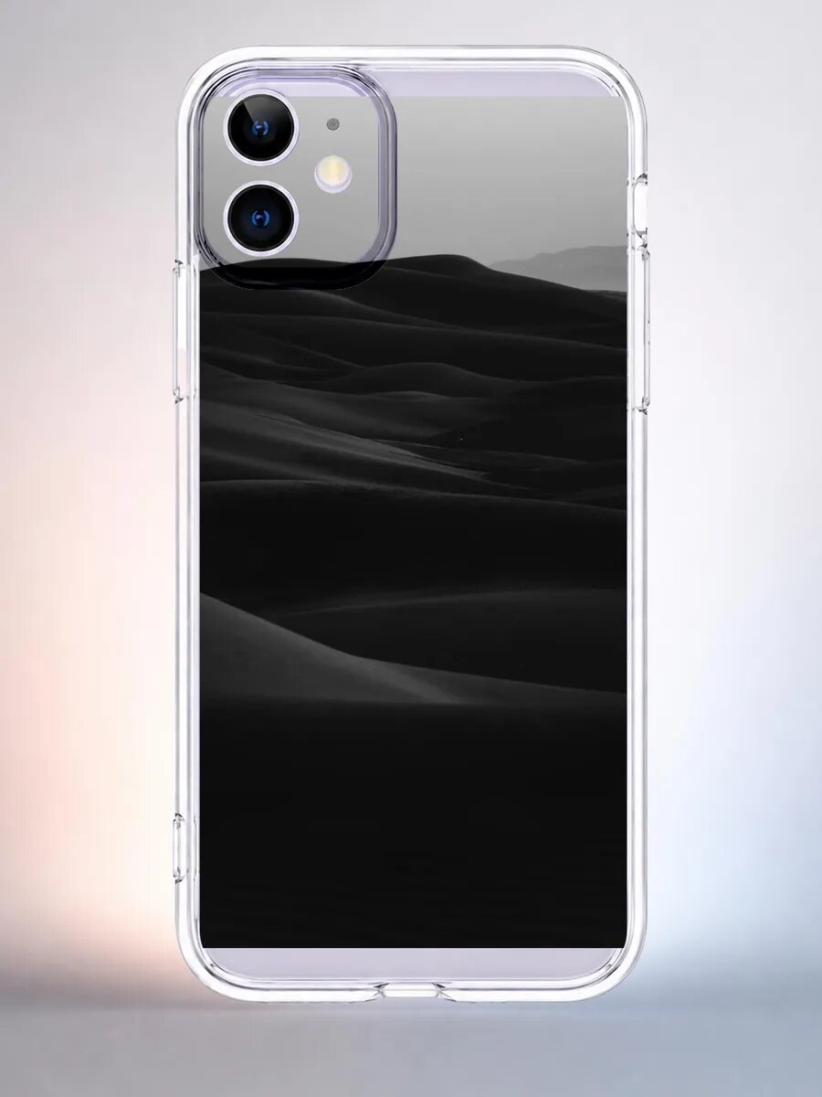 Чехол iPhone 11 дюны волны силиконовый