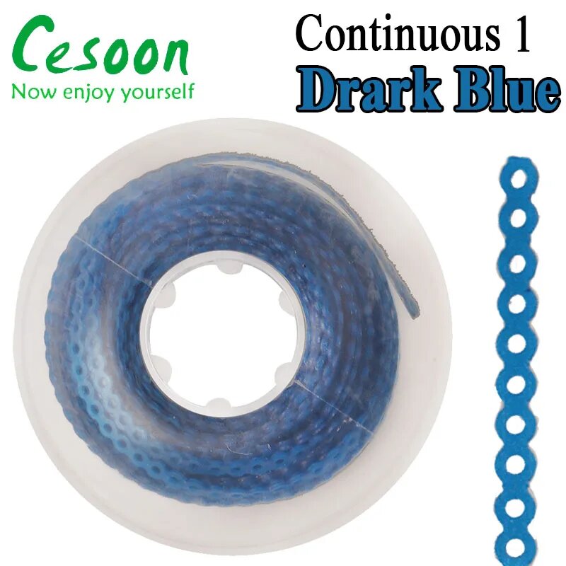 Cesoon ортодонтическая цепочка, Dark Blue, 4.57 м, Continuous