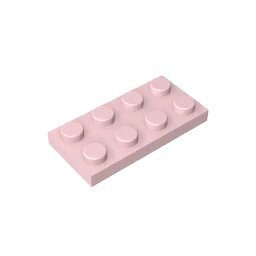 Пластина Lego 2x4 Розовый (017)