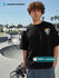 Футболка MATRIX SPORT T SHIRT MAN OVERSIZE, размер XL, черный