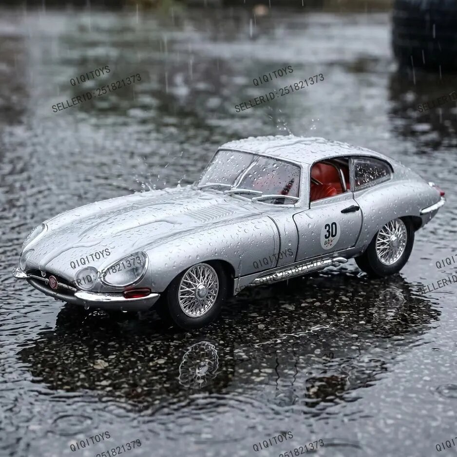 1:24 Jaguar E-Type ретромодель, Коллекционные металлические модели, Праздничный подарок для друга
