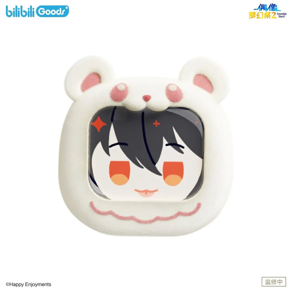 Bilibiligoods Наушники беспроводные BilibiliGoods Anime merchandise genuine idol fantasy festival 2 CUBE FACE LCD Сенсорный экран Истинные беспроводные Bluetooth наушники, Bluetooth, розовый, белый