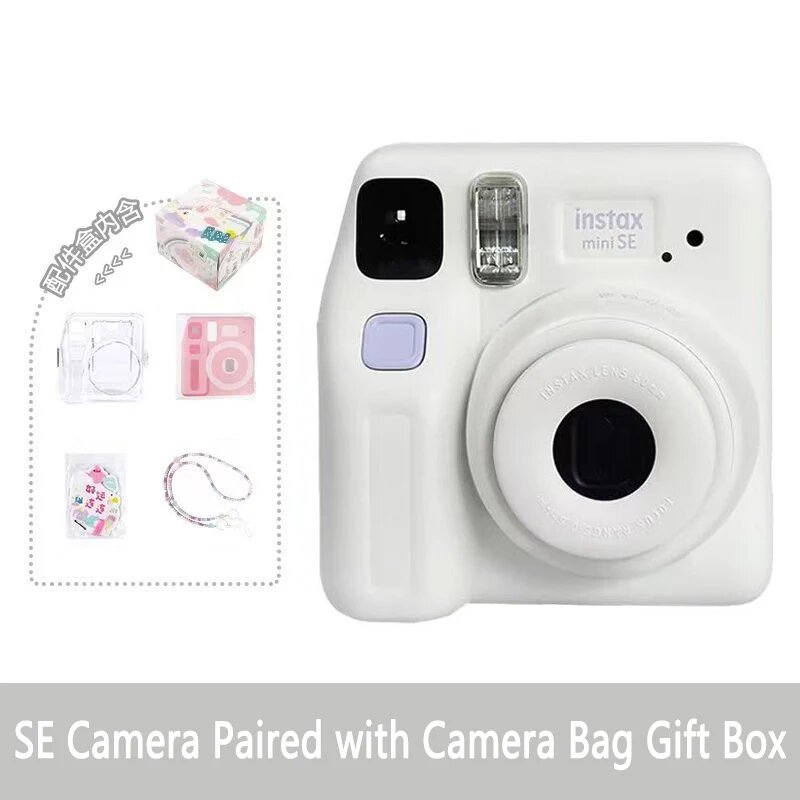 Fujifilm Instax Mini SE мгновенная камера Белый, White Set