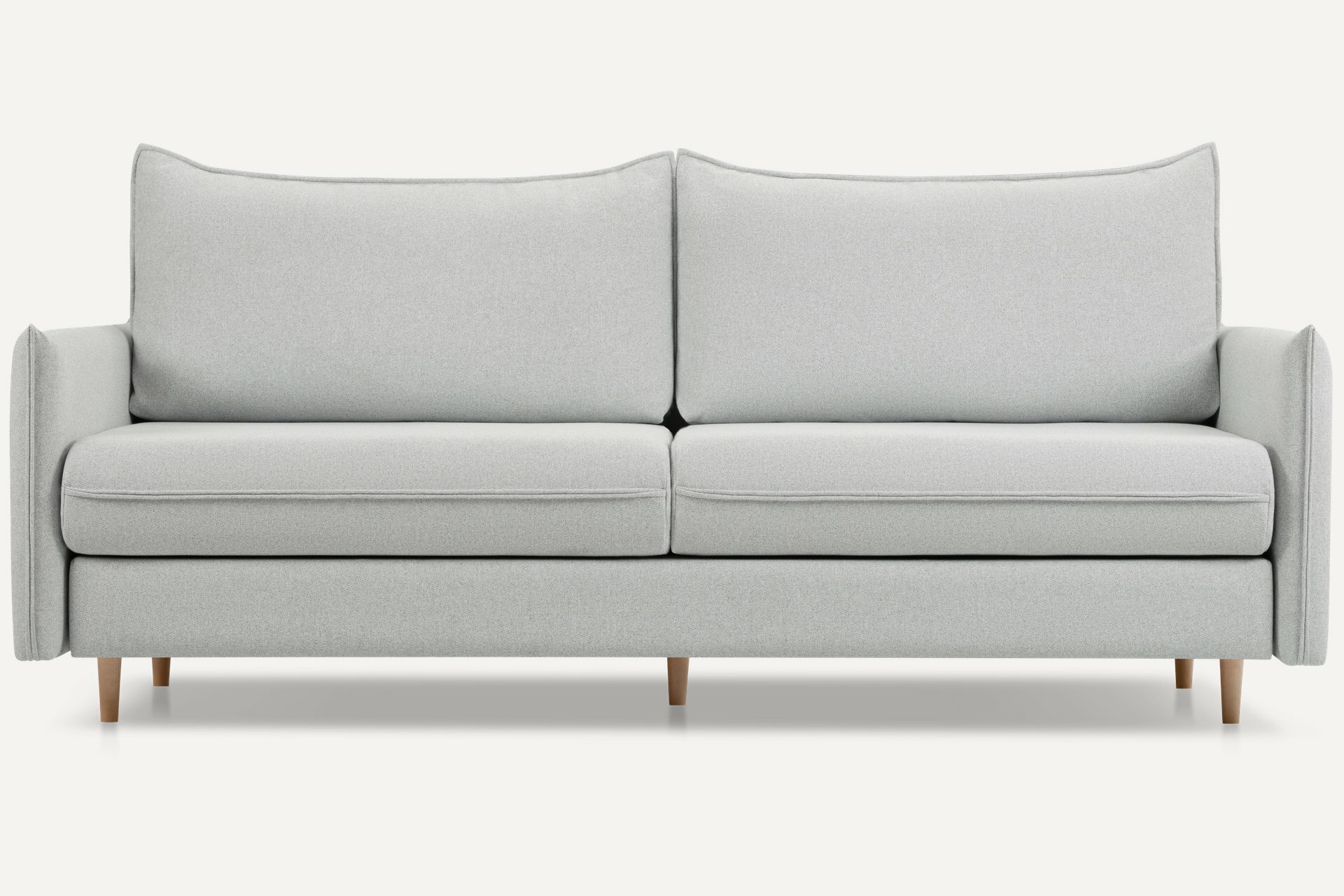 Диван прямой Слипсон Рогожка Серый, divan.ru, 212х96х100 см, серый, рогожка