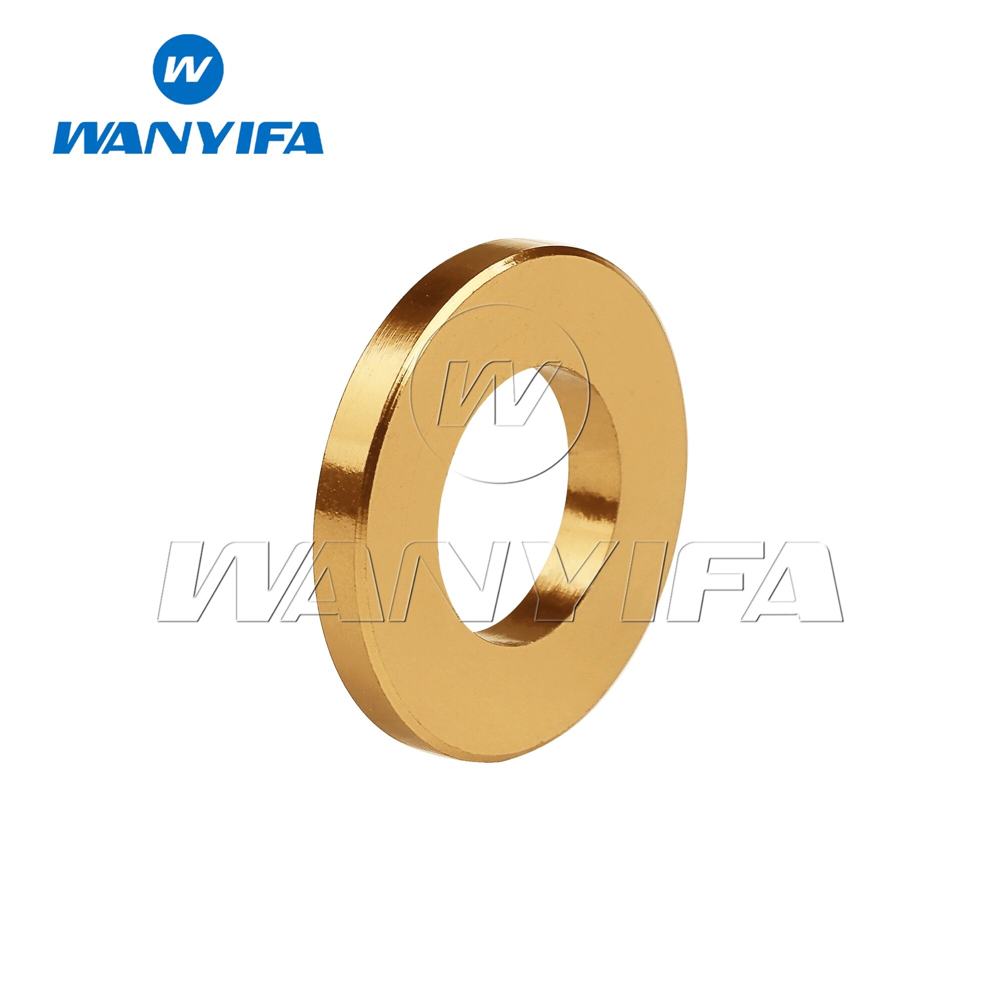 Шайбы алюминиевые M6, 20шт, Gold/Коричневый