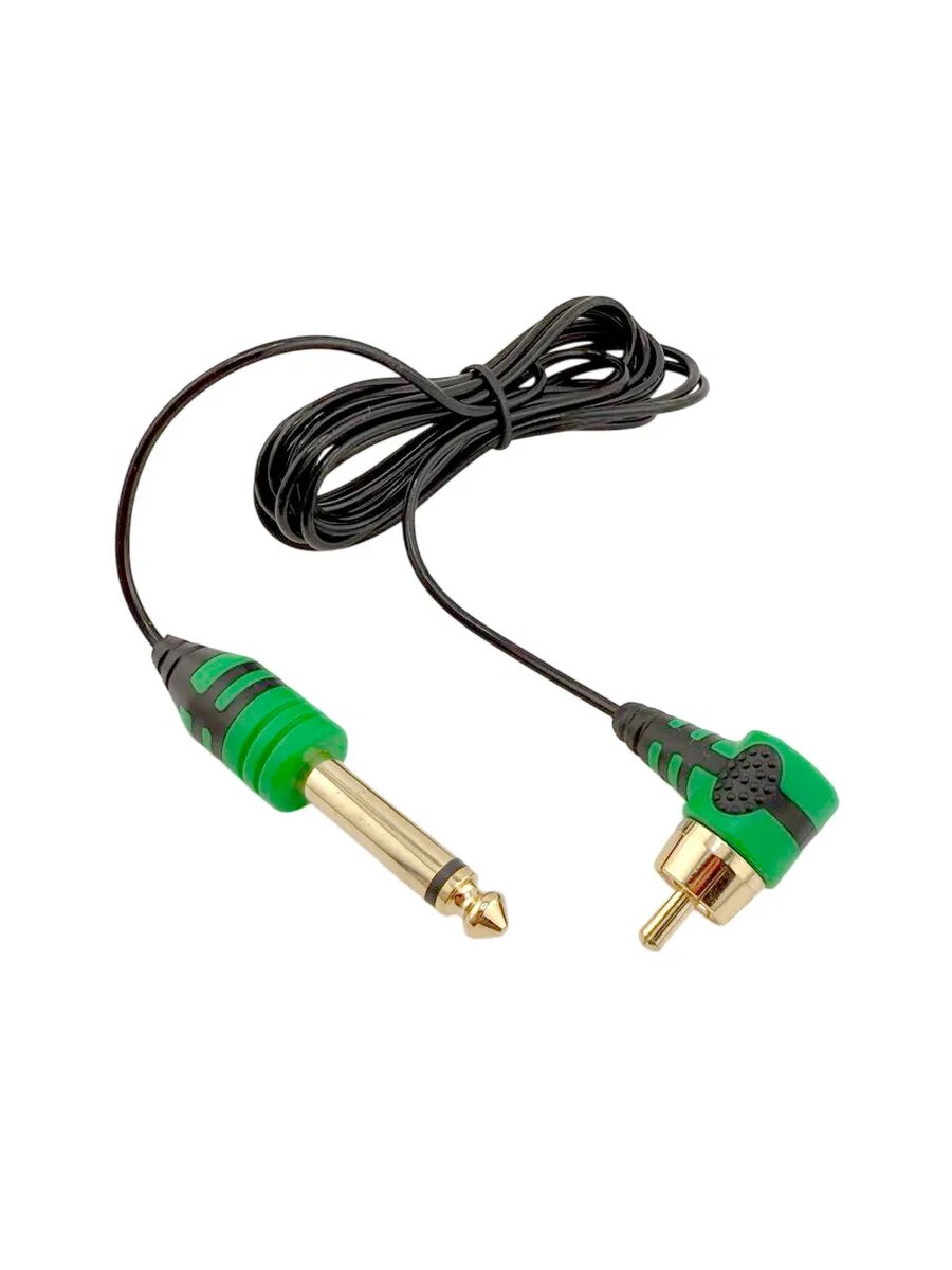 Кабель RCA/JACK для тату машинки, 2м