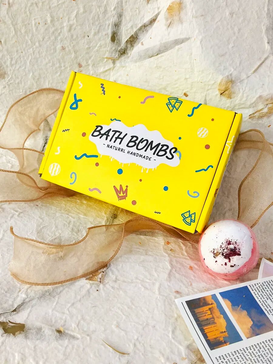 Бомбочка для ванной с игрушкой внутри Bath Bomb Gift