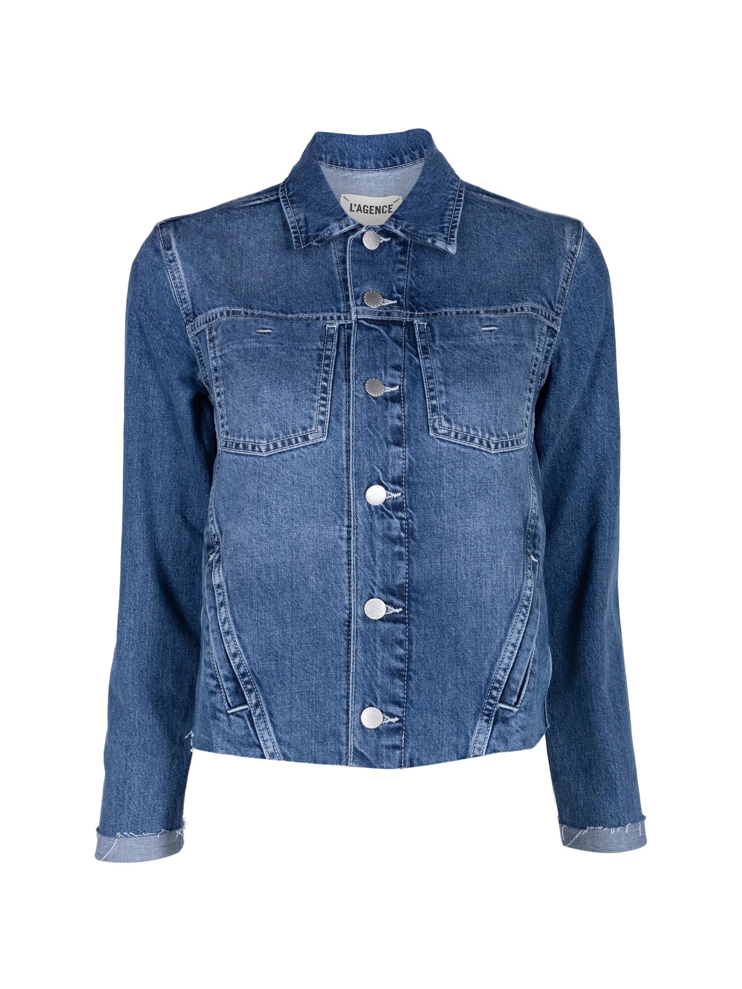 Куртка Janelle raw-cut denim jacket