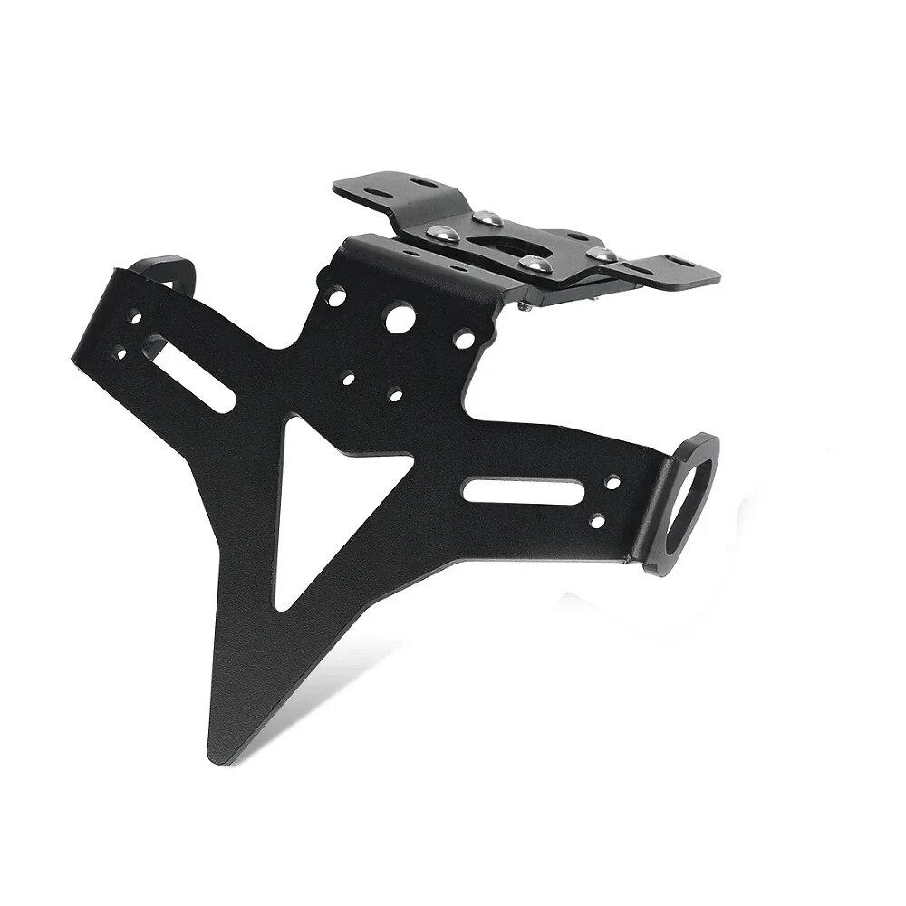 Держатель номерного знака мото Yamaha MT-07/FZ-07 2013-2023, черный