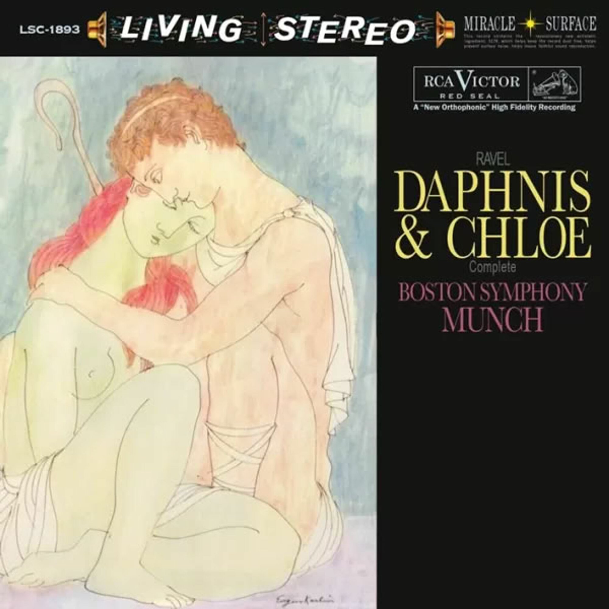 Виниловая пластинка Maurice Ravel (1875-1937) - Daphnis et Chloe (180g /45rpm) (2 LP) (2 LP)