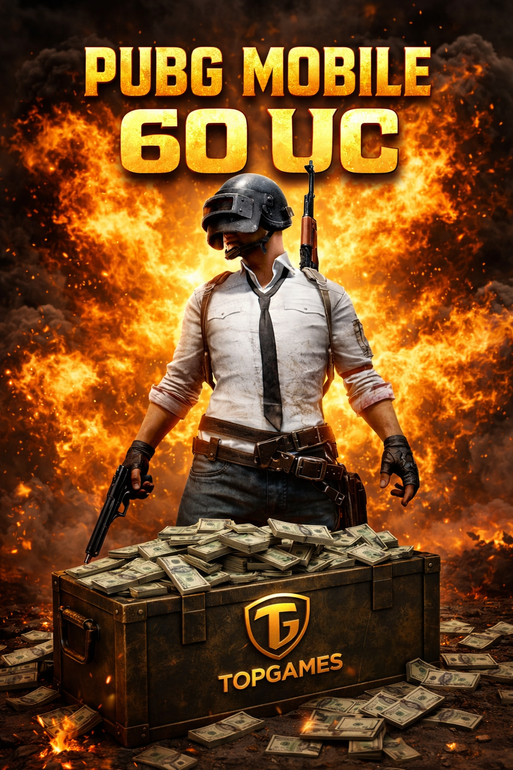 Игровая валюта PUBG MOBILE 60 UC / GLOBAL / Все страны / цифровой ключ