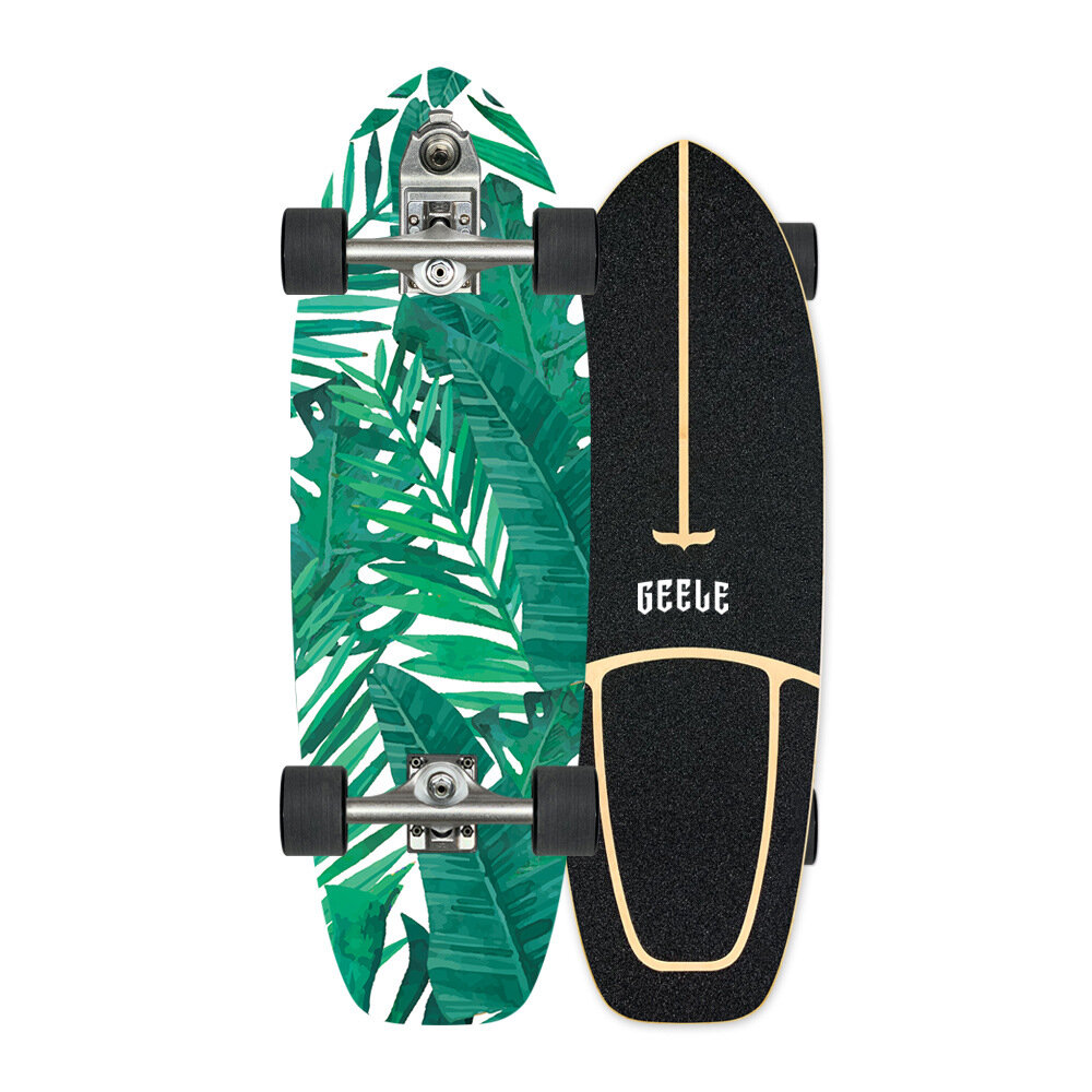 Geele V7 Land Surfboard Skateboard Water Bridge Professional Board Adult No-Push-Off Simulation Surf and Skiing Training Board