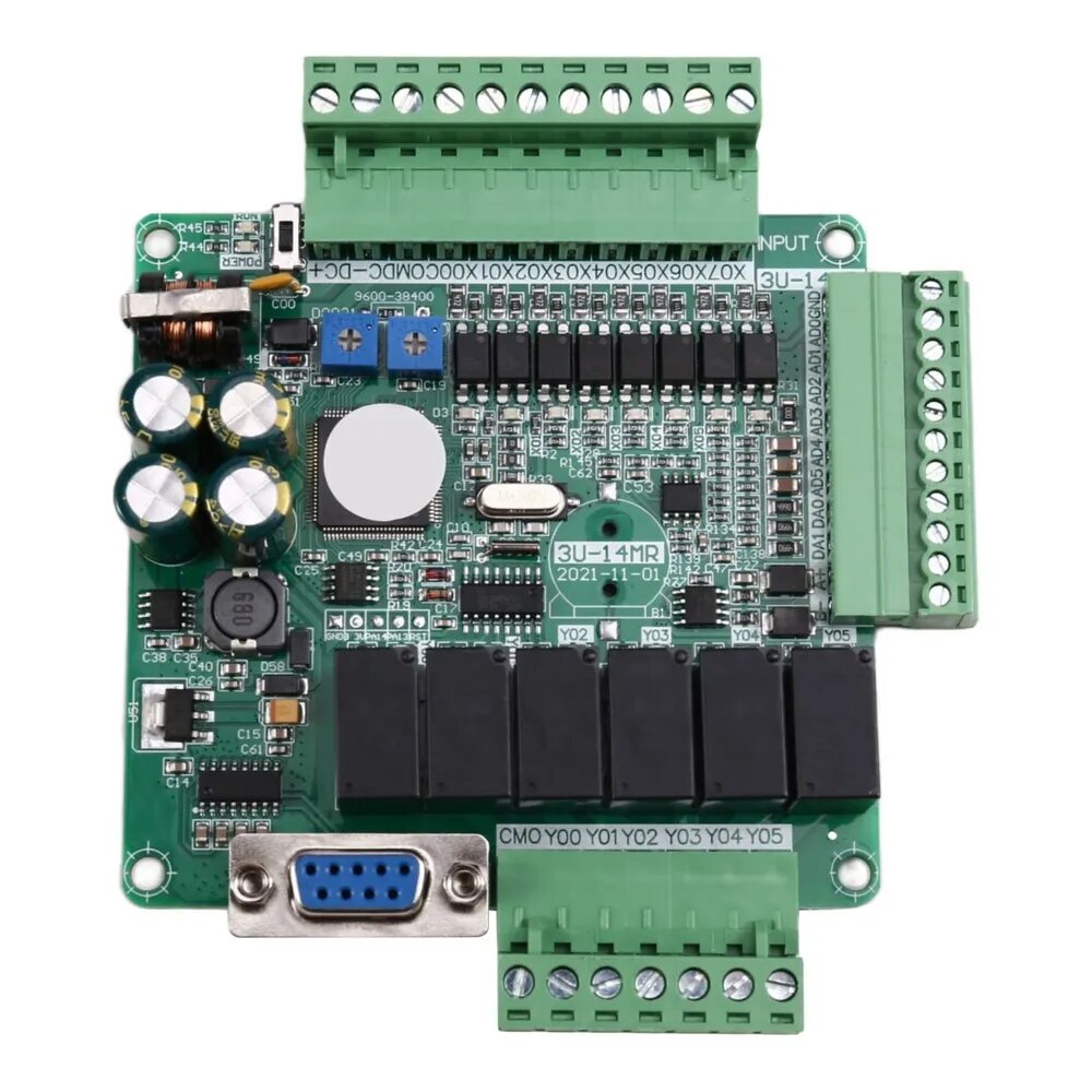FX3U-14MR Высокоскоростной Программируемый Контроллер PLC