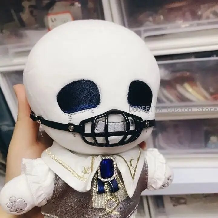 Игрушка Undertale Killersans Kawaii плюшевая 20 см 20cm with skeleton, No clothes Only doll