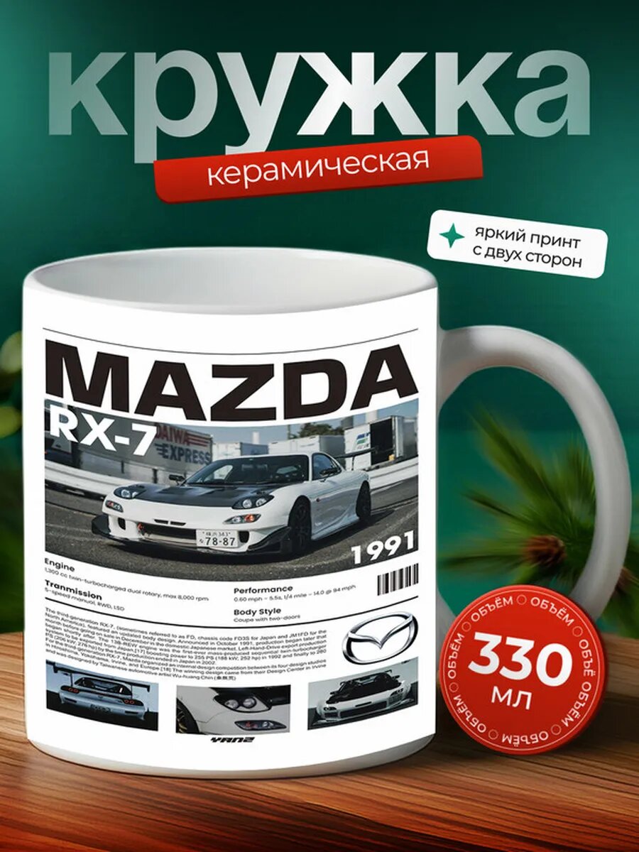 Кружка Мазда RX-7 Mazda RX-7 25,