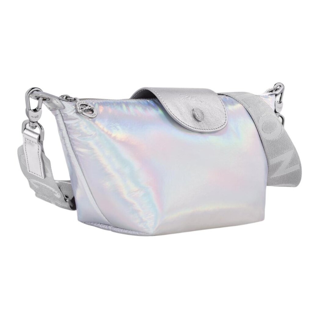 Сумка Longchamp, серебристый — фото 1