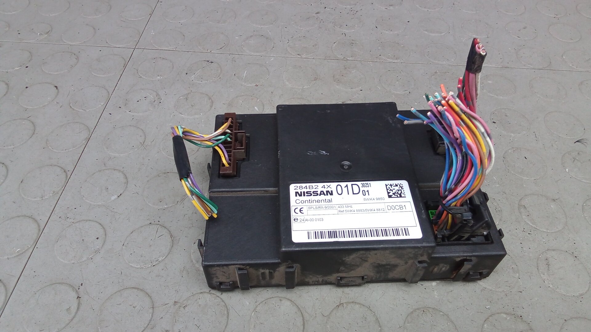 Блок комфорта NISSAN NAVARA D40, Номер 284b24x01d