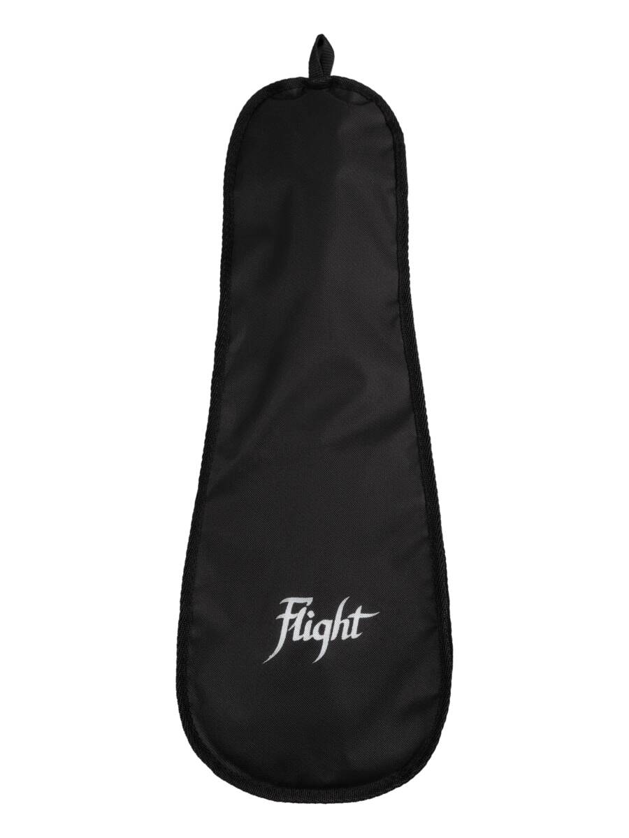 FLIGHT FBU-8050 BK Чехол для укулеле, черный, утепленный (5мм)