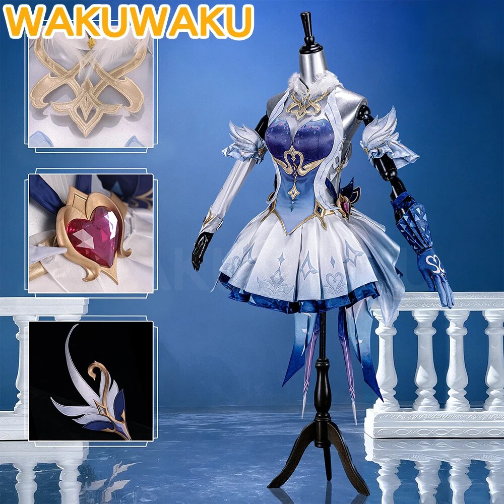 Костюм Одетт для косплея Genshin Impact WakuWaku-R 2XL, Costume Only