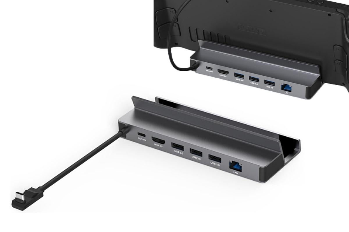 Док-станция для зарядки ноутбуков Stean Deck/ROG/Switch 6-в-1