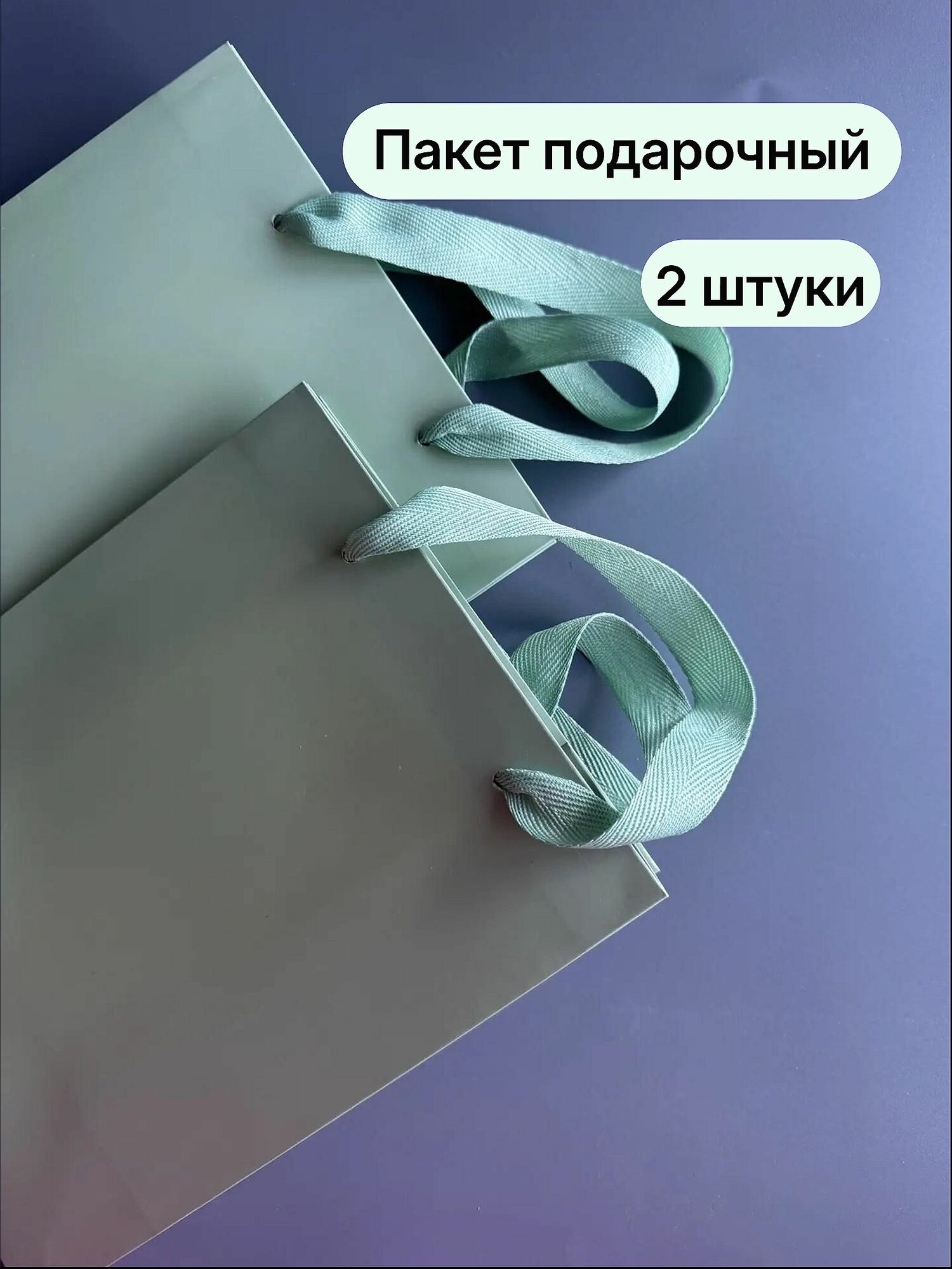 Les'kaHome Пакет подарочный вертикальный 18х23х10 см 2 шт