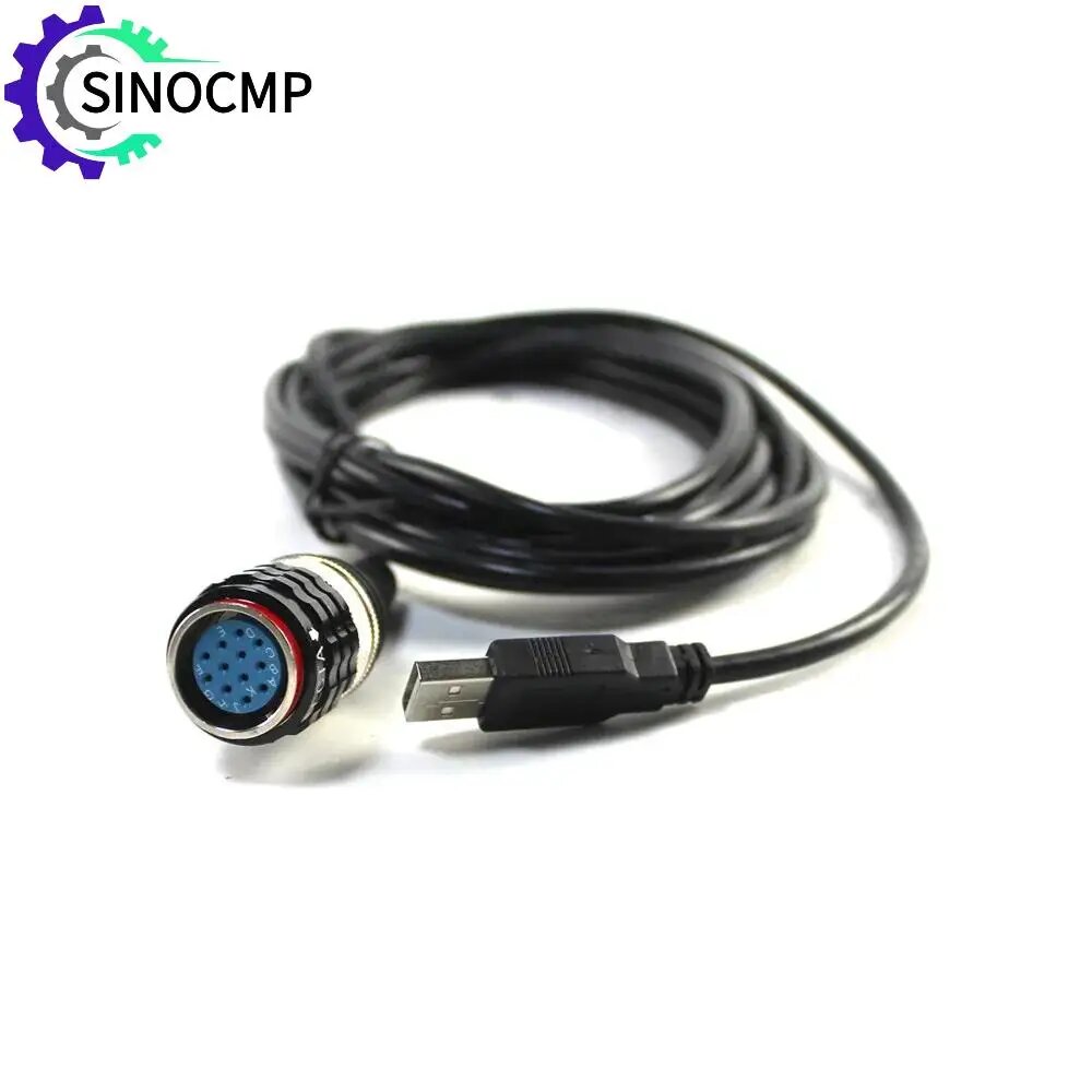 Кабель сканера, автомобильный USB-кабель 88890305 88890313 для Volvo VOCOM 88890300 VOCOMII 88894000, диагностический адаптер для экскаватора, инструмент
