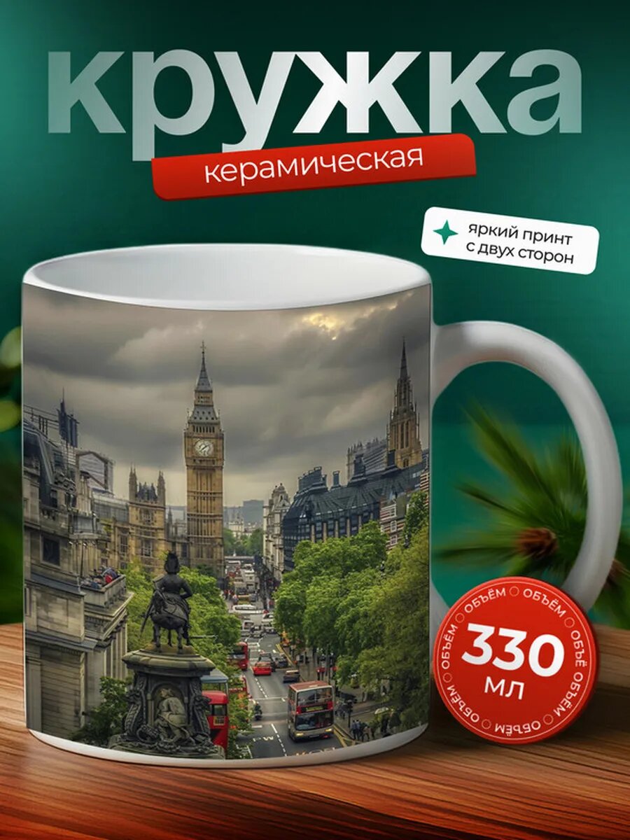 Кружка Лондон Канада город 12,