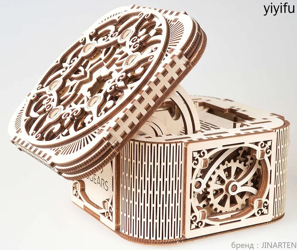 Ugears Конструктор 3D пазл Шкатулка с секретом