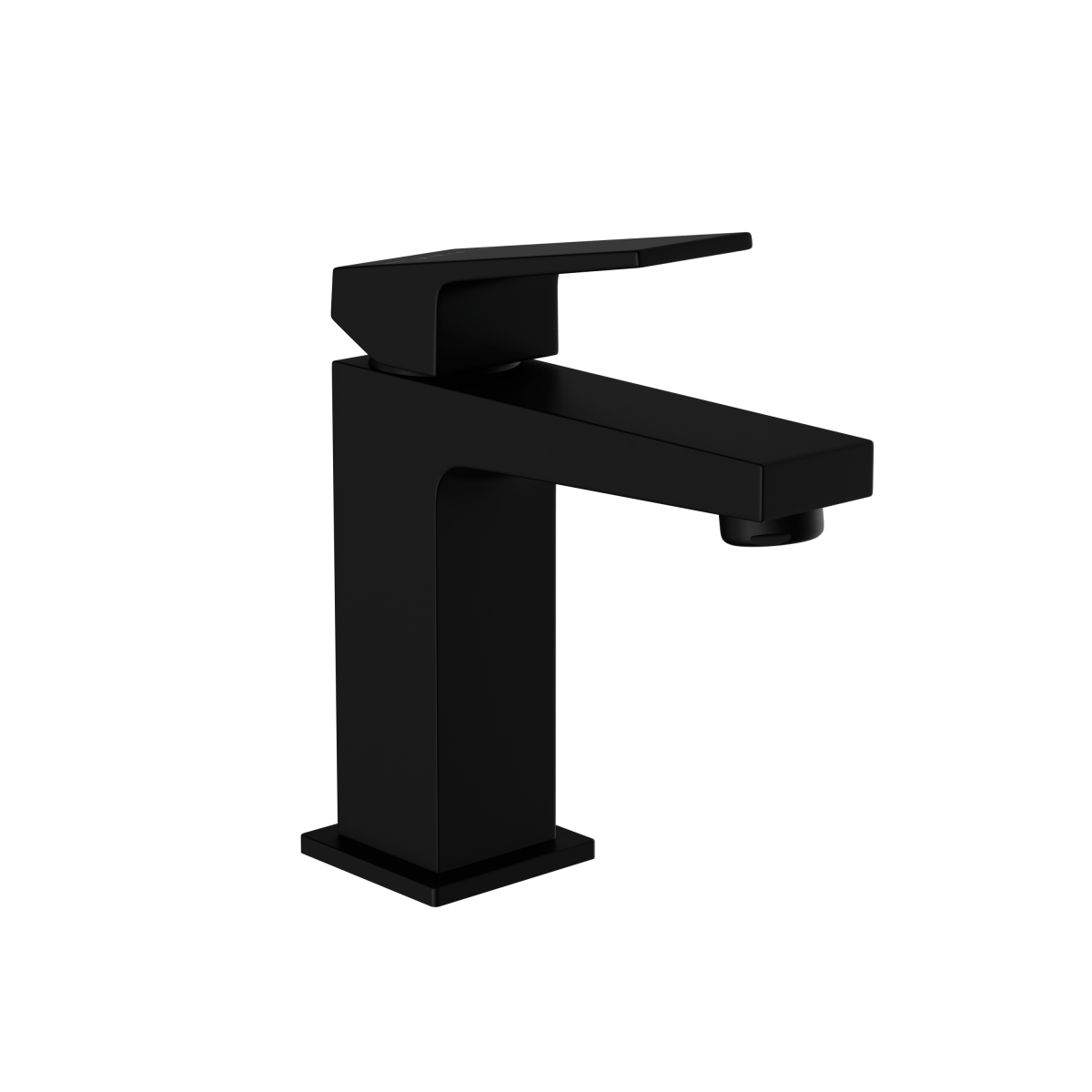 Смеситель для раковины Vitra Minimax Square A4372036EXP цвет Черный матовый