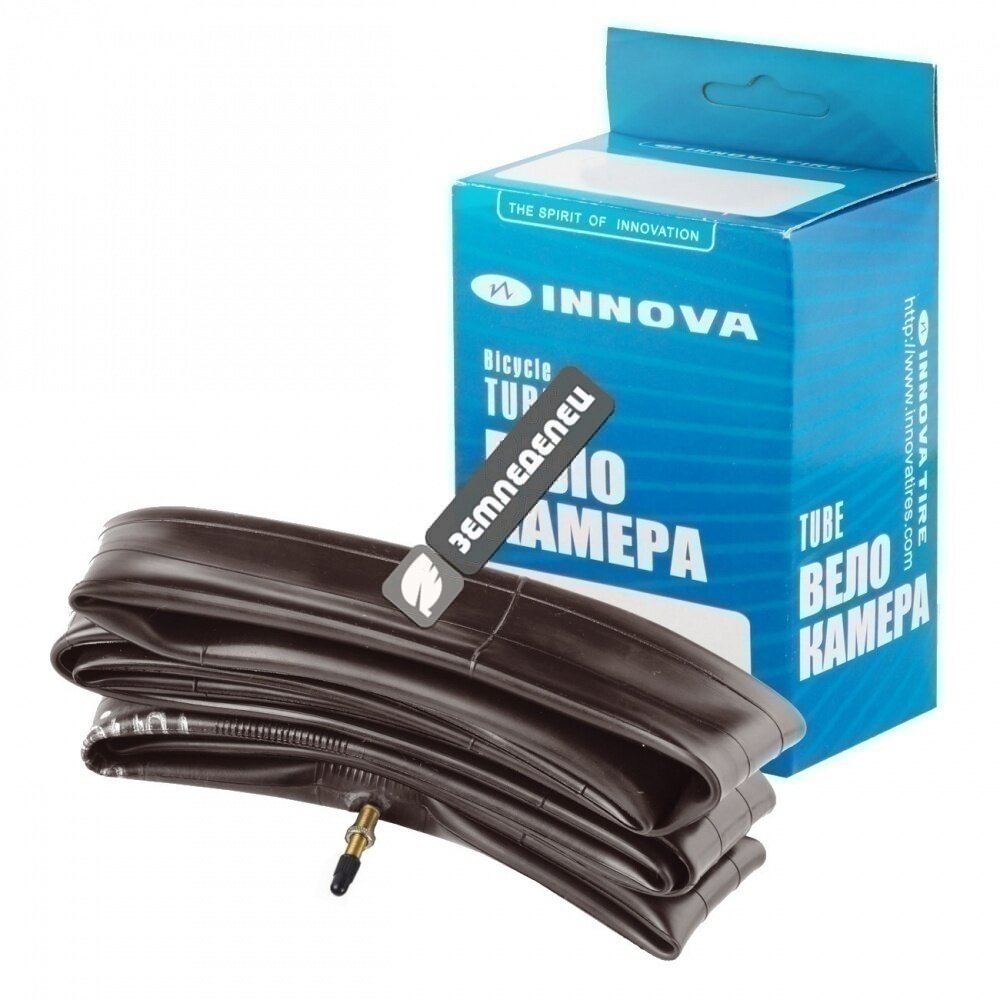 Велокамера INNOVA, для детских велосипедов, 12", черная, 1 шт