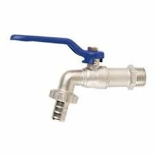 Кран водоразборный со штуцером ECO (рычаг) AQUALINK, 1/2"